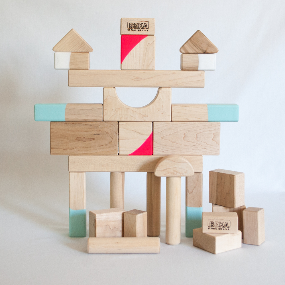 Latex Splashed 28 piece Block Set - Beka