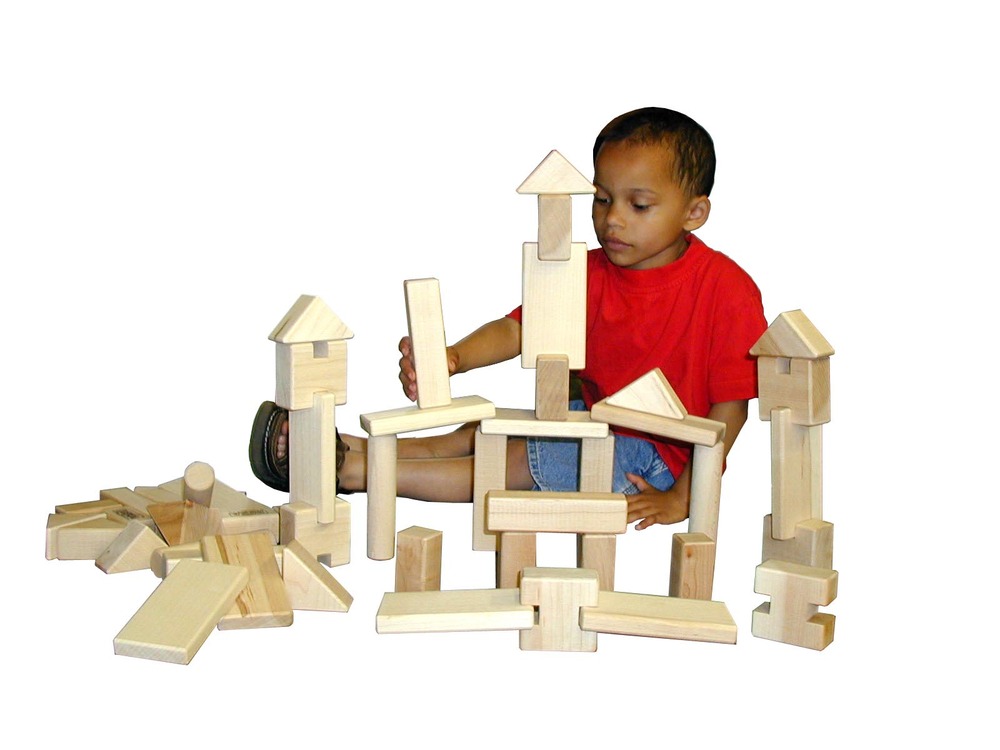 52 piece Little Builder Whimsie Block Set - Beka