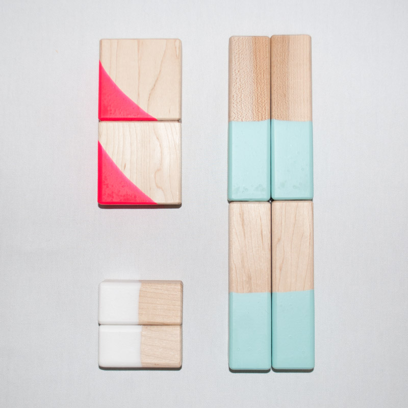 Latex Splashed 8 pc Block Set - Add-On - Beka