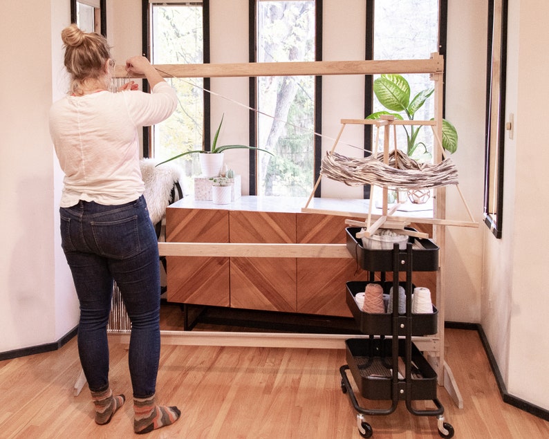 60 Inch Extra Large Adjustable Tapestry Loom - The Great Grizzly! - Beka