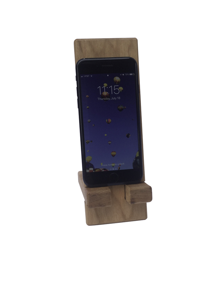 Phone Holder - Maple or Cherry - Beka